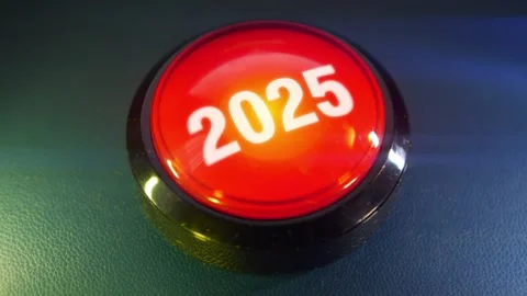 Pressing the big red button labeled with... | Stock Video | Pond5