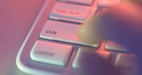 Pressing Shift Stock Videos – Royalty-Free HD & 4K Videos | Pond5