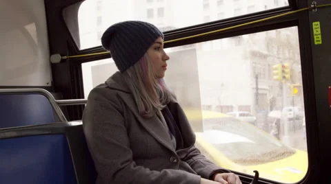 Nyc Bus Stock Video Footage | Royalty Free Nyc Bus Videos | Pond5