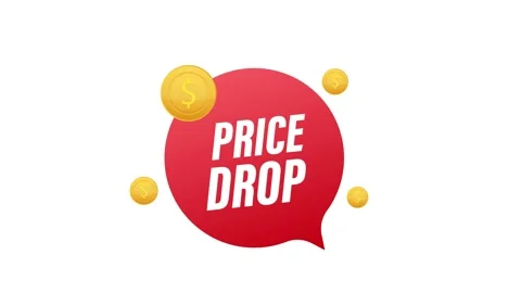 Price Drop Graphics Stock Videos – Royalty-Free HD & 4K Videos | Pond5