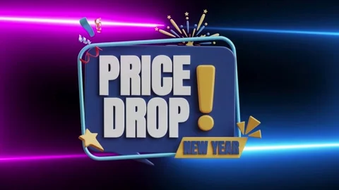 Price Drop – Neon LED Zoom Effect Back... | Stock Video | Pond5