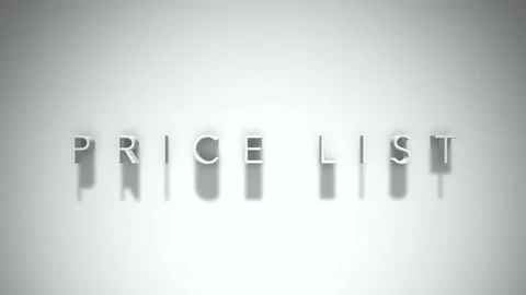 Prodcut Price List Stock Videos – Royalty-Free HD & 4K Videos