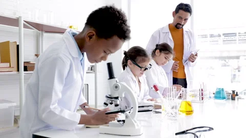 Science Laboratory Classroom Stock Videos – Royalty-Free HD & 4K Videos