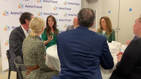 The Princess of Wales visits the Anna Fr... | Stock Video | Pond5