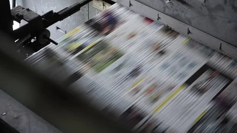 Print Factory Stock Footage ~ Royalty Free Stock Videos | Pond5