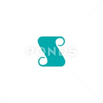 Print s logo printer logo letter s icon Illustration #234890164