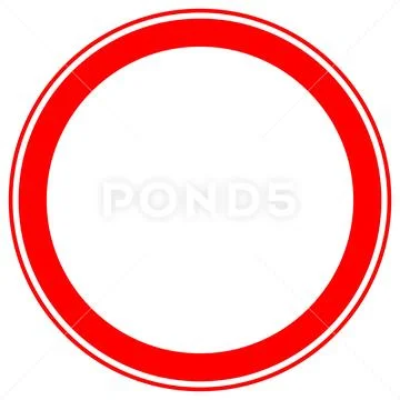 Printable restriction, prohibition signs, prohibitive road signs ...