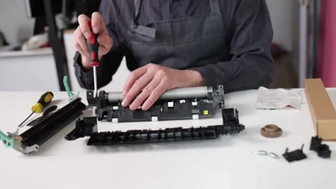 Fix Printer Stock Video Footage | Royalty Free Fix Printer Videos | Pond5
