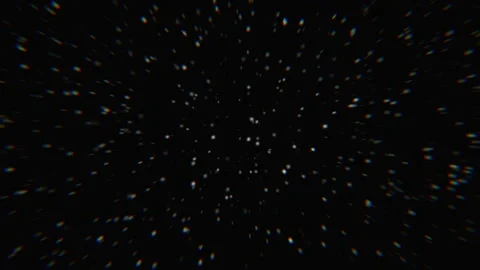 Prism sparkle animation in blur dark bac... | Stock Video | Pond5