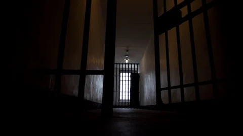 Dark Jail Stock Footage ~ Royalty Free Stock Videos | Pond5