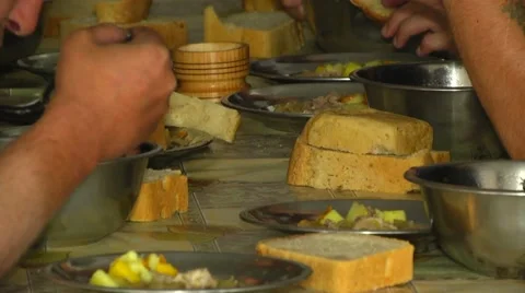 Prison Food Stock Footage ~ Royalty Free Stock Videos | Pond5
