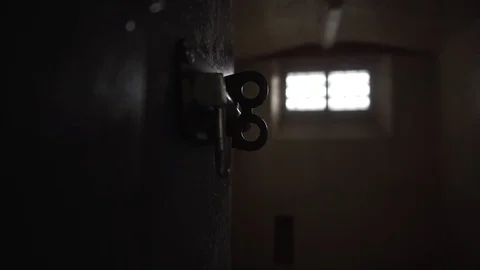 Prison Cell Lock Detail, Genuine Peniten... | Stock Video | Pond5