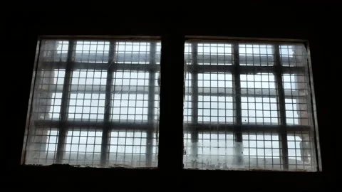 Prison Cell Window Stock Footage ~ Royalty Free Stock Videos | Pond5