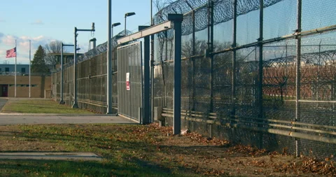Prison Entrance Stock Video Footage | Royalty Free Prison Entrance ...