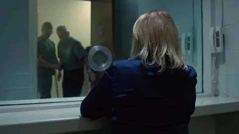 Jail Woman Handcuffed Stock Footage ~ Royalty Free Stock Videos | Pond5