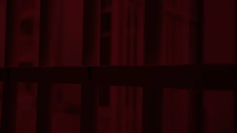 prison, prison cell bars and prison door... | Stock Video | Pond5