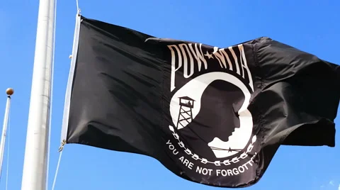Prisoner of War Missing in Action POW MI... | Stock Video | Pond5