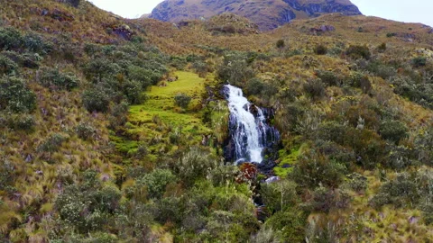 Waterfall Cuenca Nature Stock Videos – Royalty-Free HD & 4K Videos