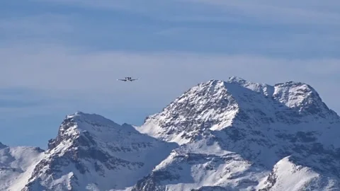 Private Jet Snow Stock Footage ~ Royalty Free Stock Videos | Pond5