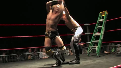 Pro Wrestling Ring Stock Video Footage | Royalty Free Pro Wrestling ...