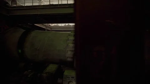 Process area structure , piping , engine... | Stock Video | Pond5