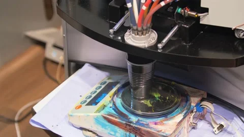 Process of calibration Corob dosing mach... | Stock Video | Pond5