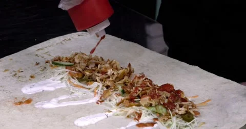 Shawarma Chicken Stock Video Footage | Royalty Free Shawarma Chicken ...