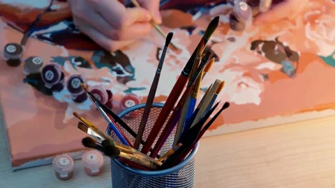 The process of drawing . | Stock Video | Pond5