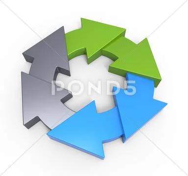 Process flow chart diagram Stock Illustration ~ #50556784