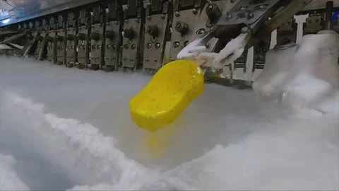The process of freezing ice cream at the... | Stock Video | Pond5