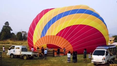 The process of inflating a balloon | Stock Video | Pond5