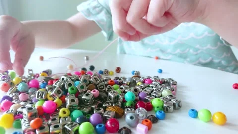 Process of making a bracelet from a thre... | Stock Video | Pond5