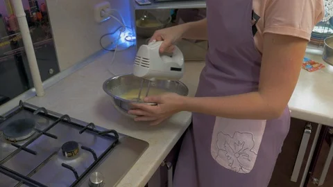 The process of making cupcakes! | Stock Video | Pond5