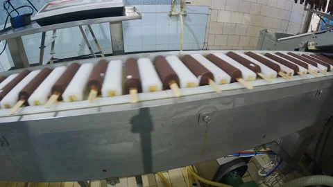 The process of making ice cream. How ice... | Stock Video | Pond5