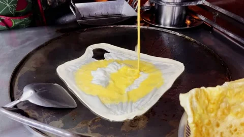 The process of making roti. It's the pro... | Stock Video | Pond5