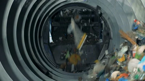 Process of mechanical garbage sorting. T... | Stock Video | Pond5