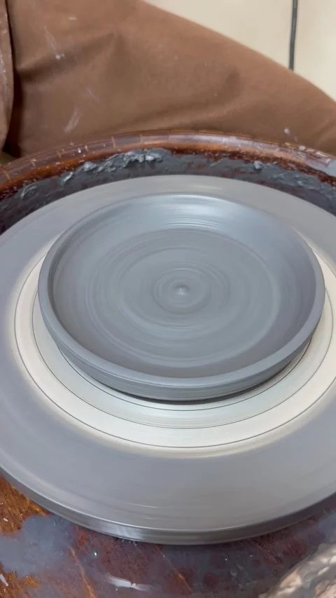 Processing clay ware and making dishes, ... | Stock Video | Pond5