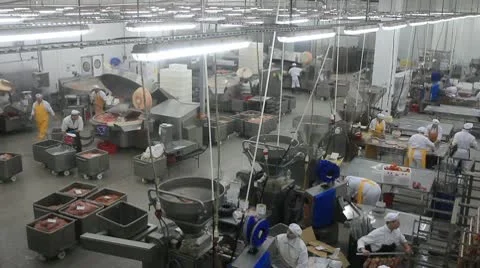 Meat Factory Timelapse Stock Video Footage | Royalty Free Meat Factory ...