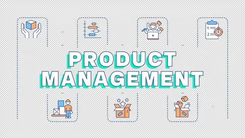 Product management word cloud animation | Stock Video | Pond5