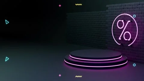 Product podium animation. Display podium... | Stock Video | Pond5