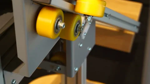 Product quality control machine - testin... | Stock Video | Pond5