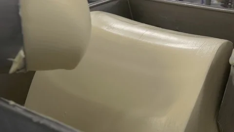 The Production of Butter at the Dairy Pl... | Stock Video | Pond5