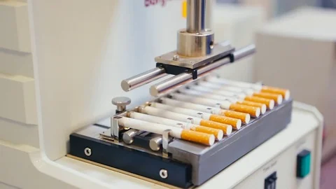 Cigarette Manufacturing Stock Video Footage | Royalty Free Cigarette ...