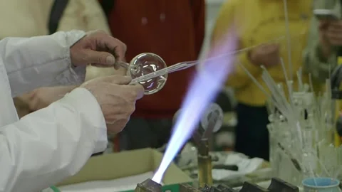 Glass Blowing Class Stock Videos – Royalty-Free HD & 4K Videos