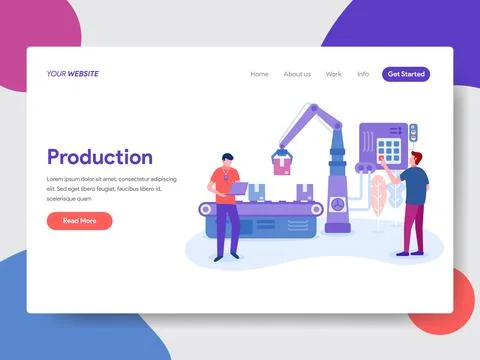 Homepage Illustrations ~ Stock Homepage Vectors | Page 9