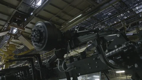 Production process of heavy mining truck... | Stock Video | Pond5