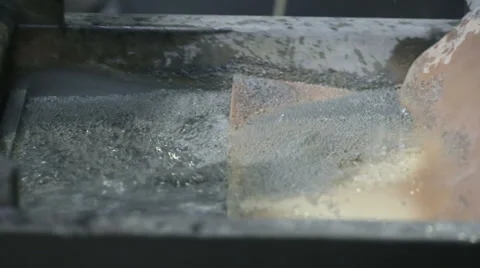 Production process of polymer chips. Pla... | Stock Video | Pond5