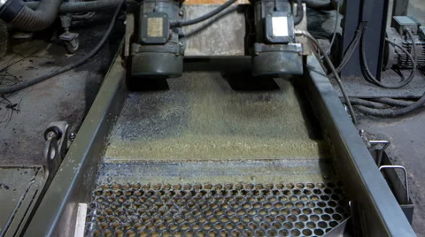 Production process of polymer chips. Pla... | Stock Video | Pond5