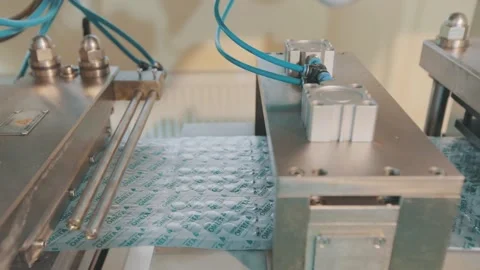 Production of tablets in a modern factor... | Stock Video | Pond5