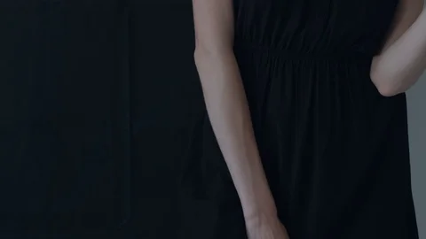 Professional actress and model posing on... | Stock Video | Pond5